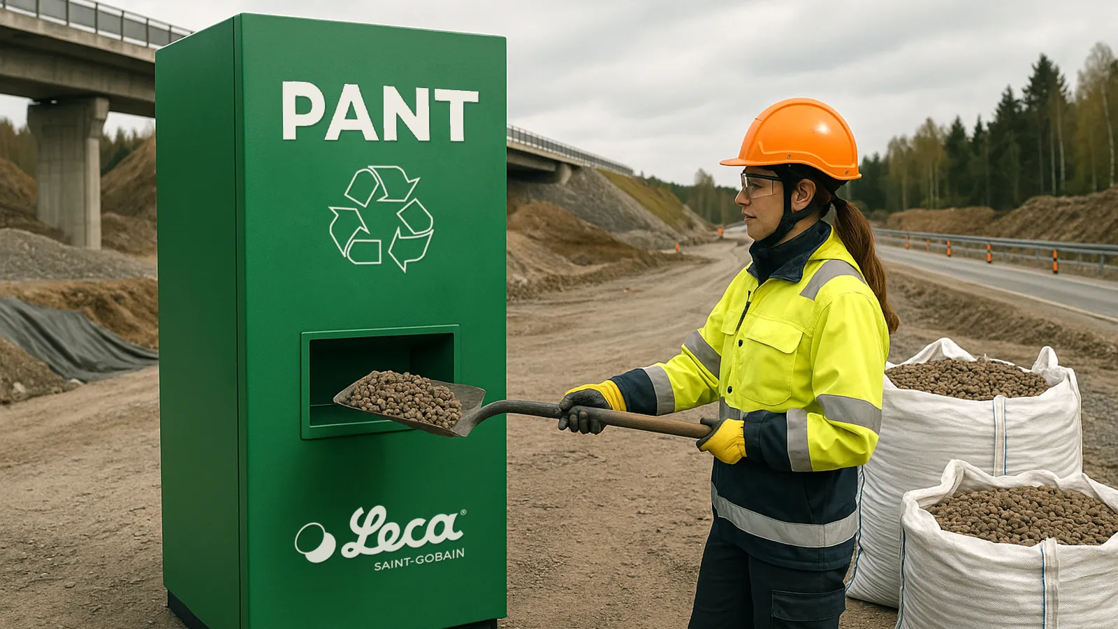 Panta lättklinker med Leca Tur & Retur – så funkar det | Leca Sverige