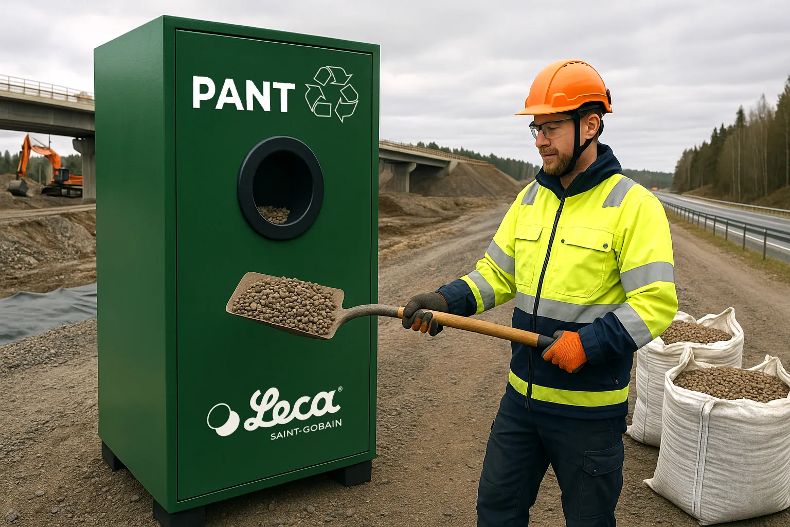 Panta lättklinker med Leca Tur & Retur – så funkar det | Leca Sverige